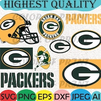 Packers Football Svg File - Etsy