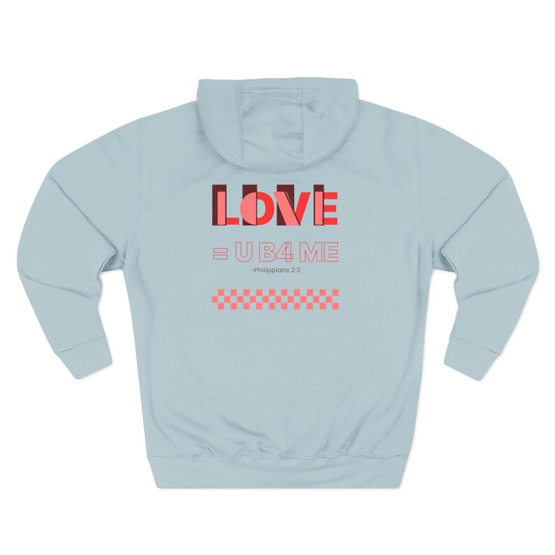 Jesus Brand Christian 'love Equation' Midweight Hoodie - Etsy