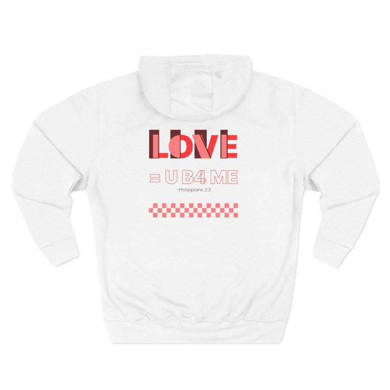 Jesus Brand Christian 'love Equation' Midweight Hoodie - Etsy