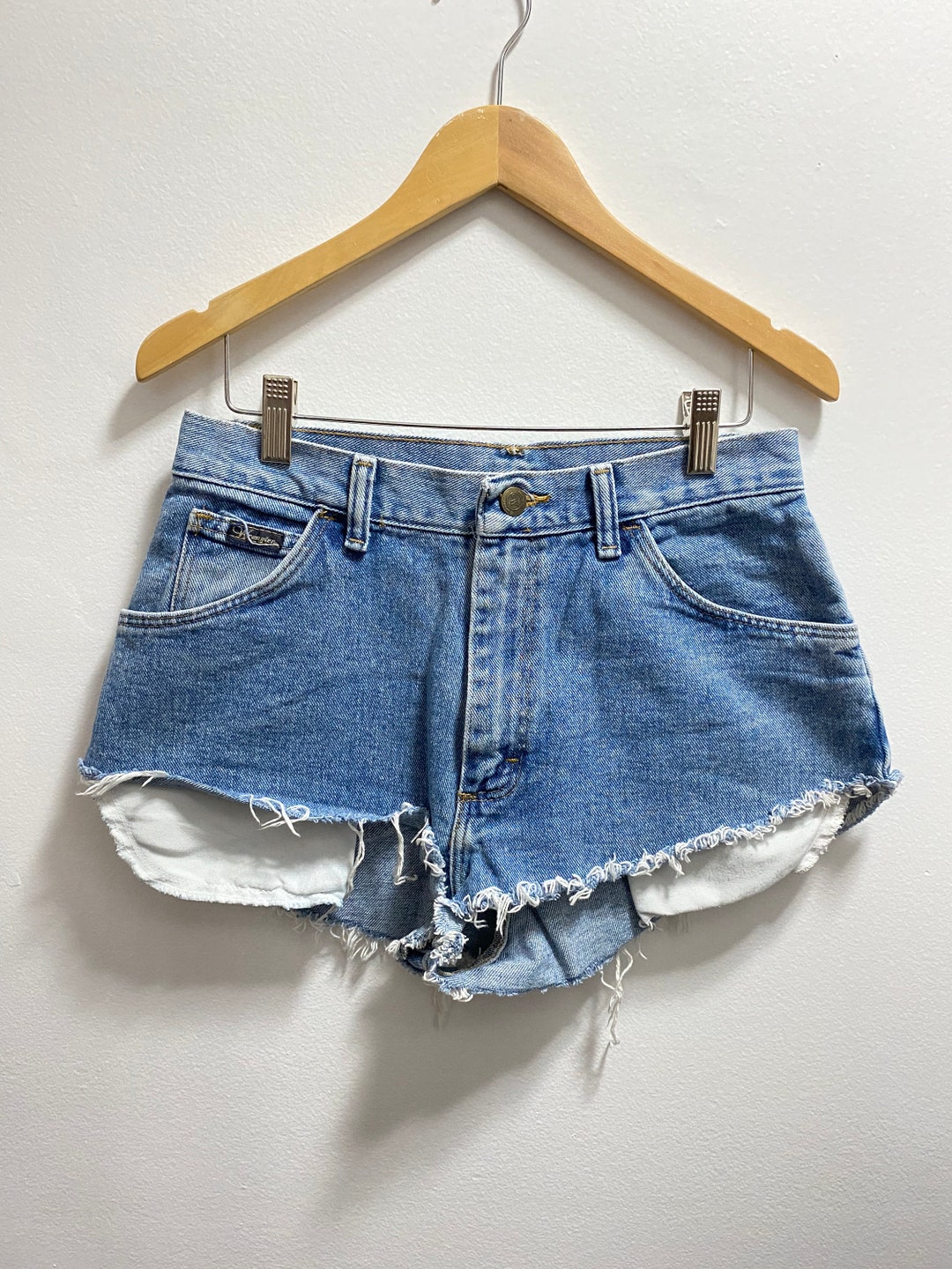 Vintage 90s Wrangler Jean Denim Cut off Shorts Cutoffs 1990s - Etsy