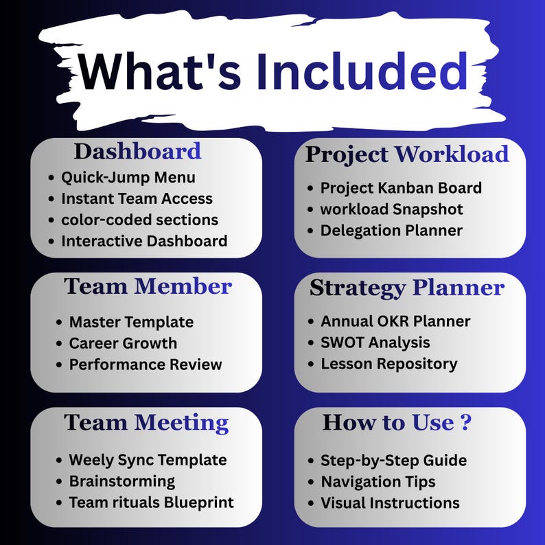 Onenote Team Management Template, Project Planner, Meeting Notes ...