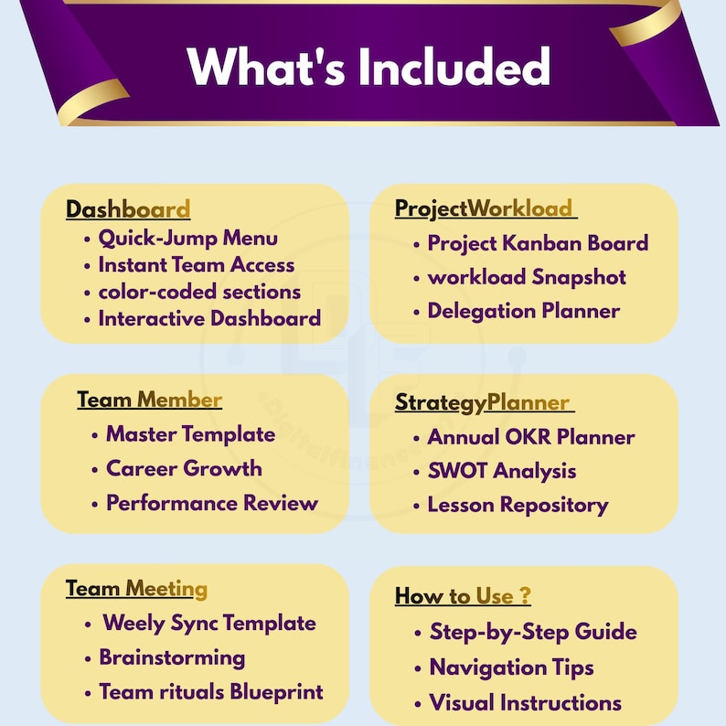 Onenote Team Management Hub | Professional Business Leader Dashboard ...