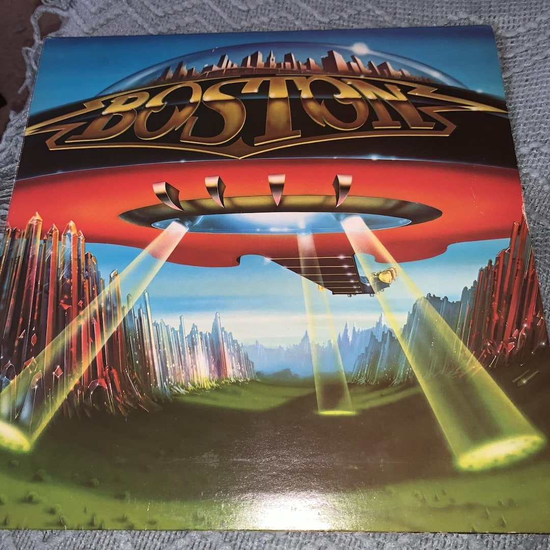 Boston Don't Look Back FE 35050 12" Vinyl LP Wally Pressing 1978 ...