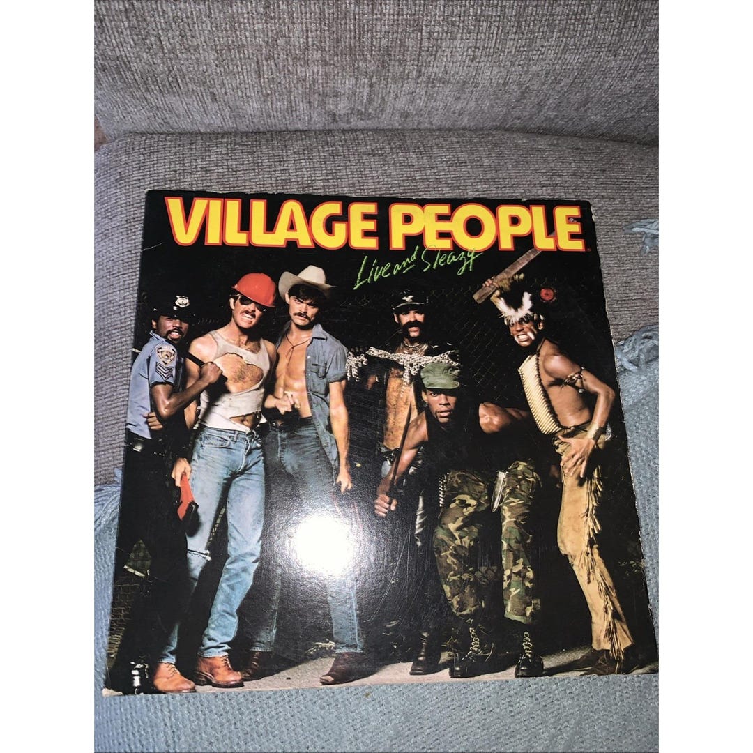 Vintage Village People Live and Sleazy 2 LP Vinyl Record Albums - Etsy