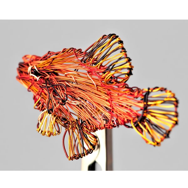 Wire Fish Sculpture - Etsy