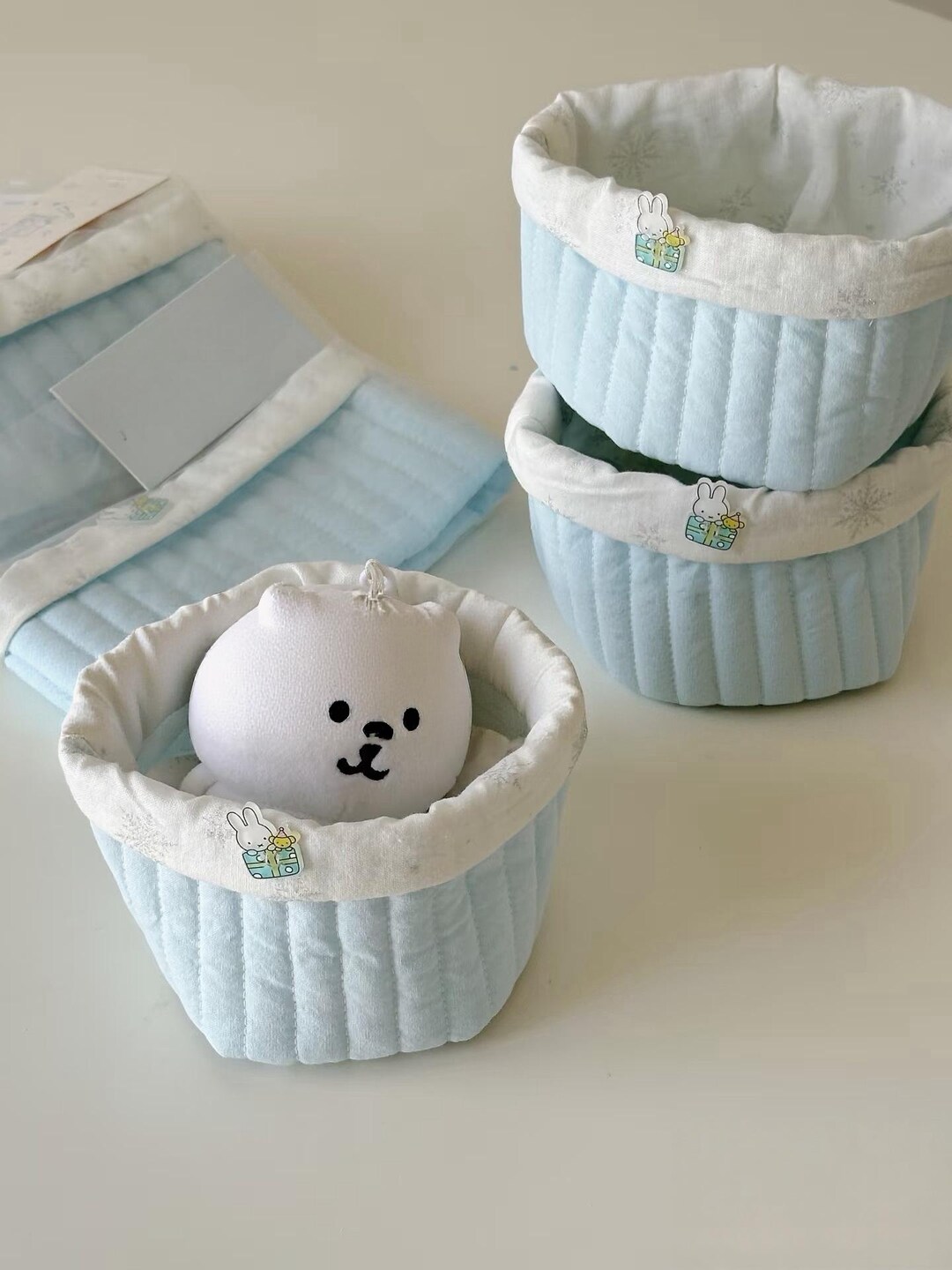 VIDEO Reversible Fabric Basket Sewing Pattern, Easy Box Tutorial, Craft ...