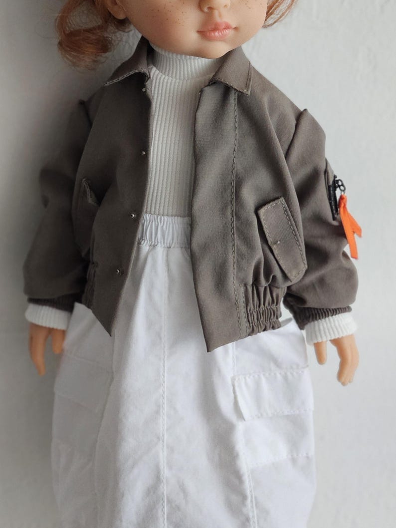 Doll MA-1 Bomber Jacket Sewing Pattern | Paola Reina (PDF Pattern) - Etsy