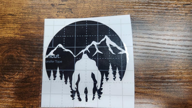 Bigfoot Vinyl Decal - Etsy