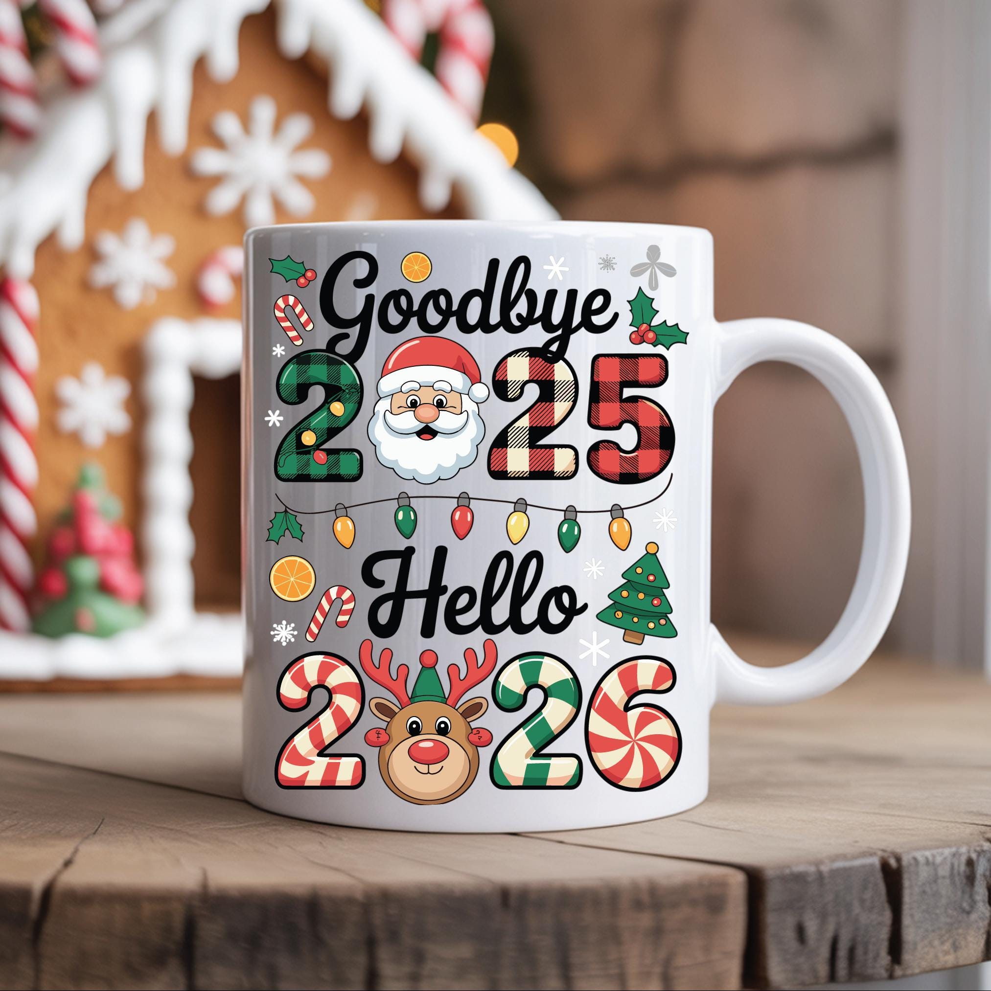 Goodbye 2025 Hello 2026 PNG Happy New Year Digital Design for Shirts ...