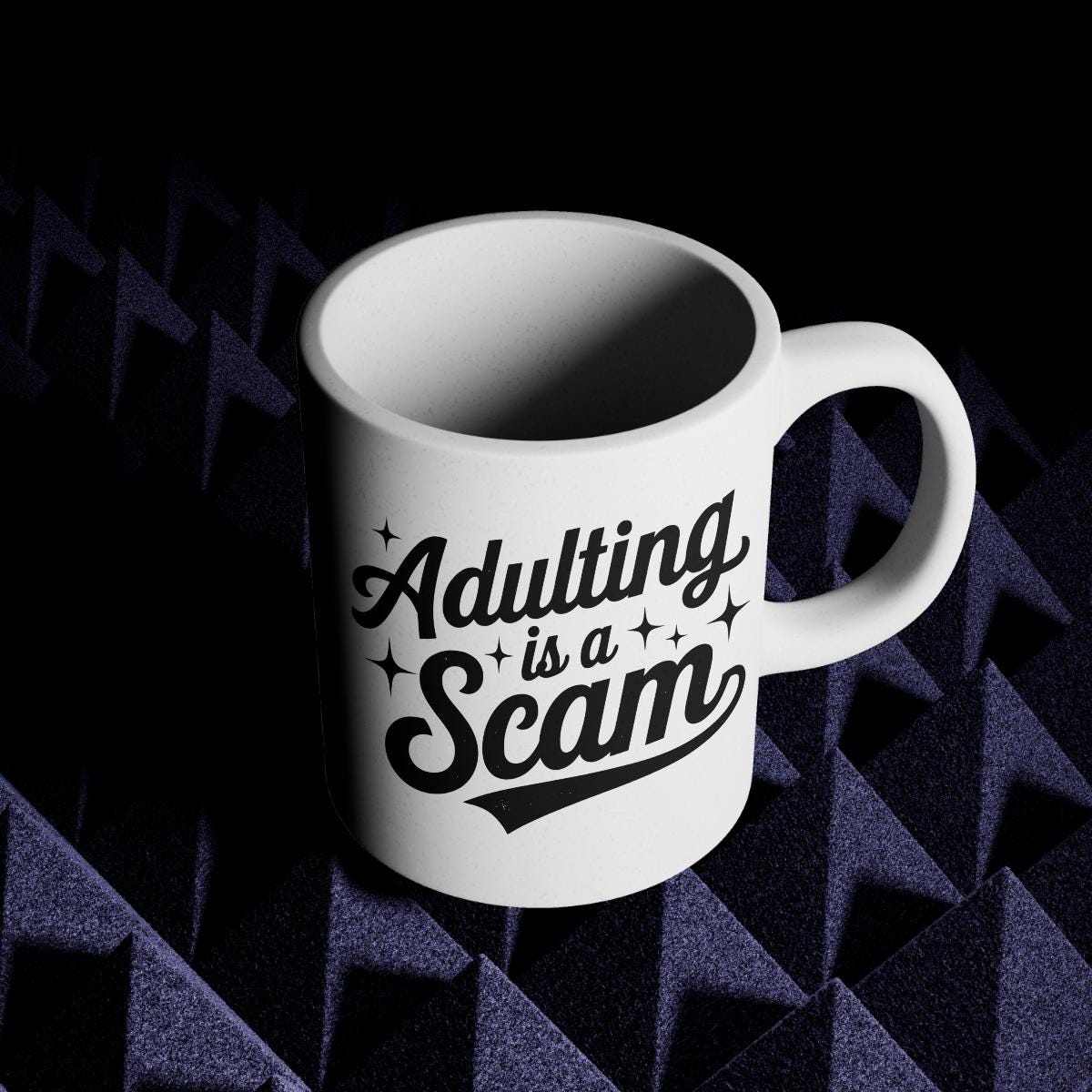 Adulting is a Scam SVG PNG Funny Quote Sublimation Design, Sarcastic ...