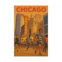 Chicago Marathon Print 2015 - Etsy Canada