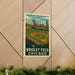 Vintage Wrigley Field Matte Vertical Poster, Chicago Cubs Baseball Art ...