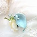 Wedding Natural Touch Soft Pale Blue Powder Blue Calla Lily - Etsy