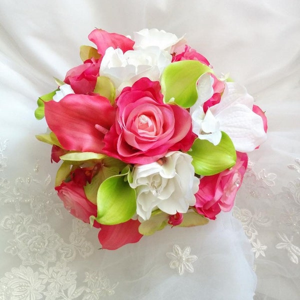 Lime Green Bouquet - Etsy