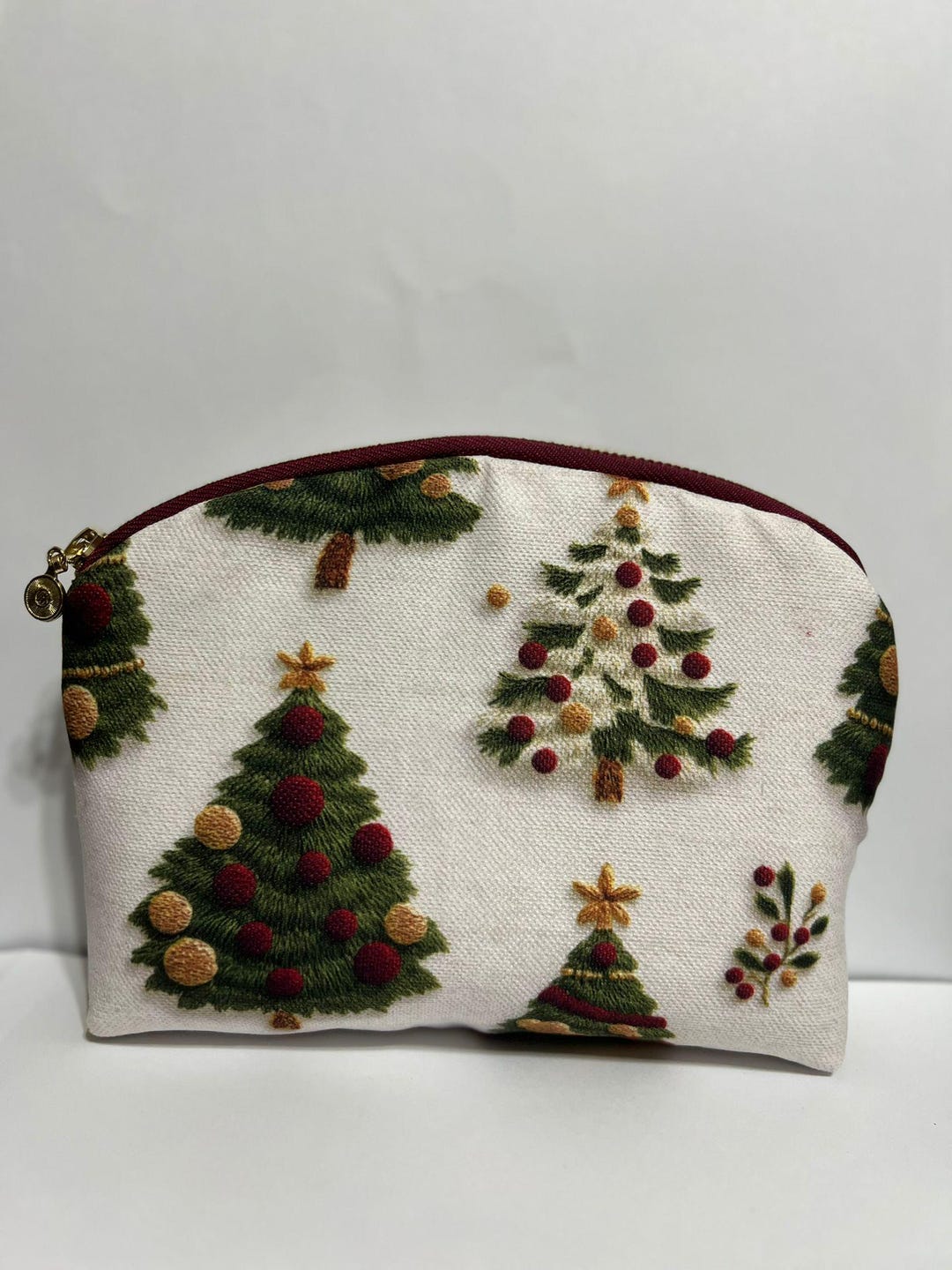 Christmas and New Year 3D Themed Makeup Bag, Cosmetic Holder, Gift Item ...