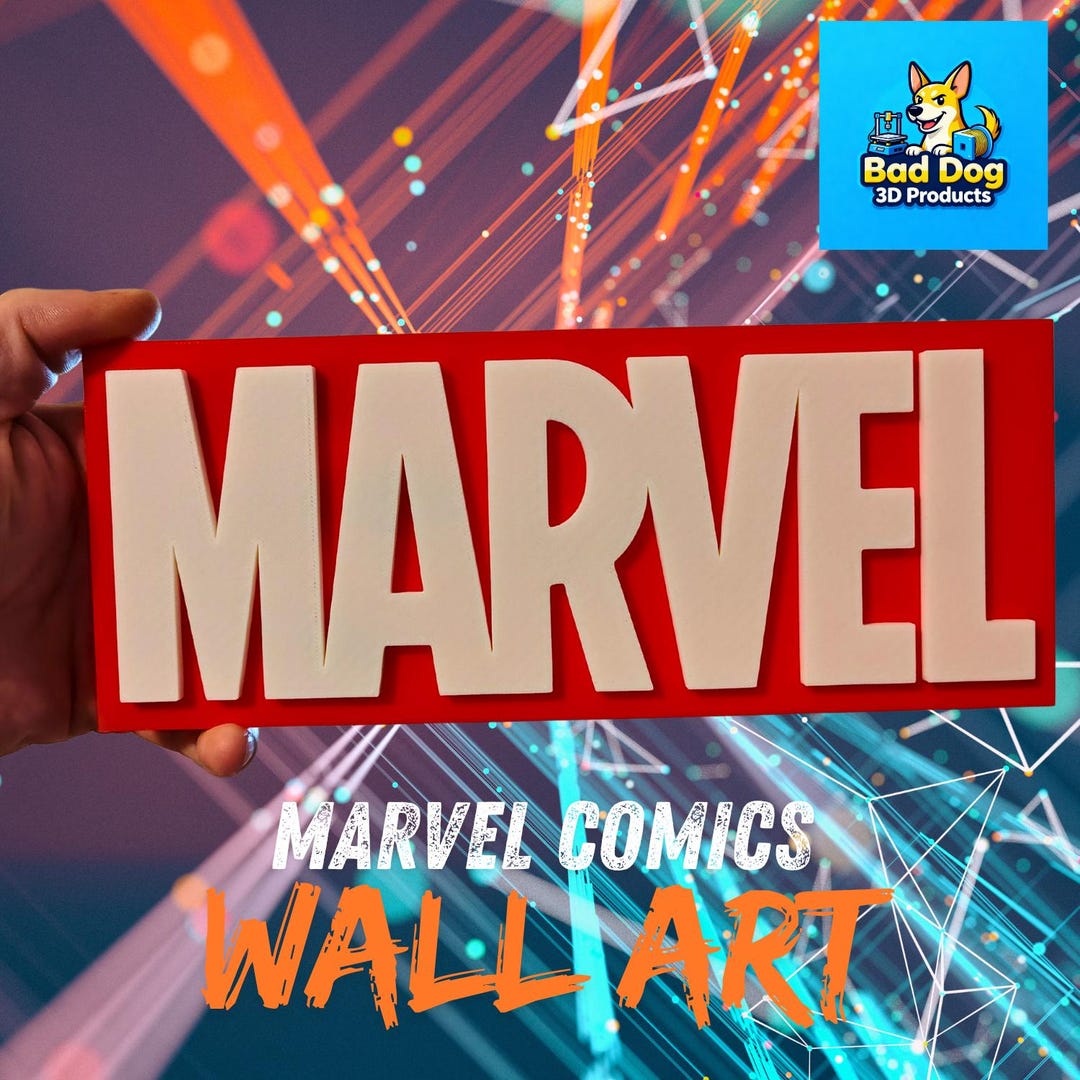 Marvel Comics Logo - Etsy