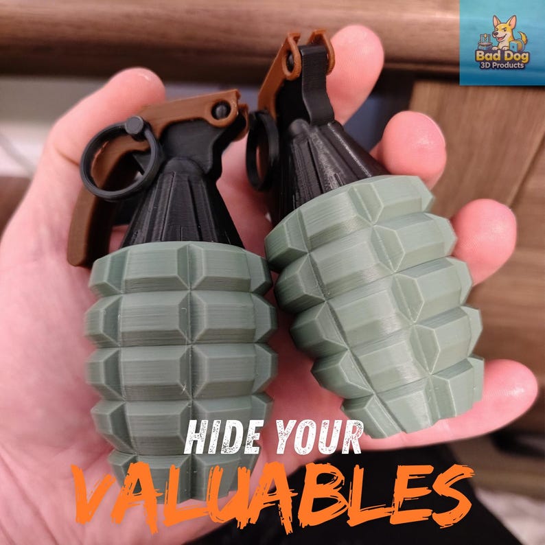 Grenade Stash Box - Etsy