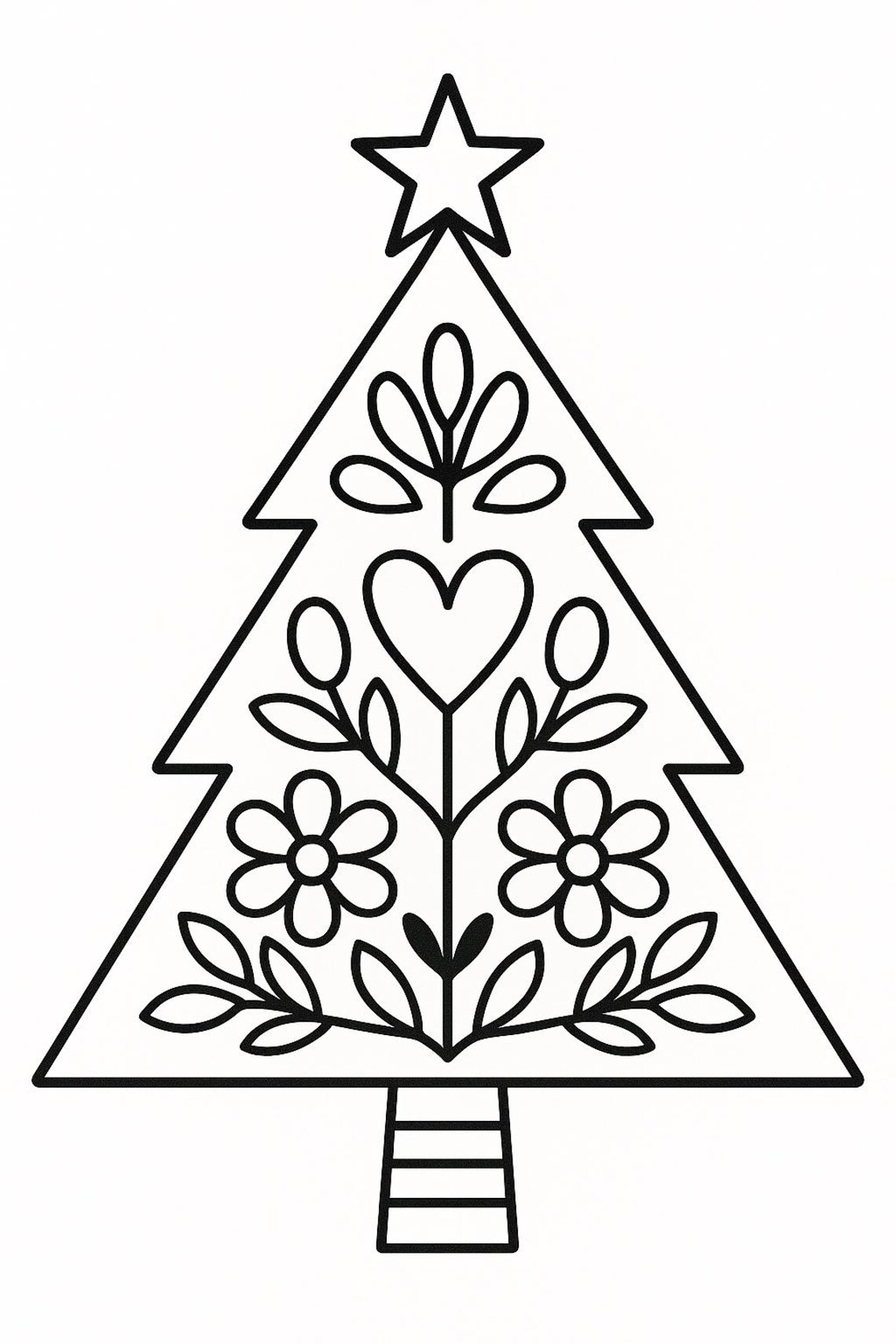 Christmas Coloring Book for Kids | Scandinavian Folk Art | Printable ...