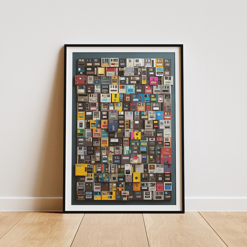 1980s Computer Poster - Etsy UK