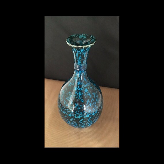 Japanese MCM Studio Art Pottery Vase - Etsy