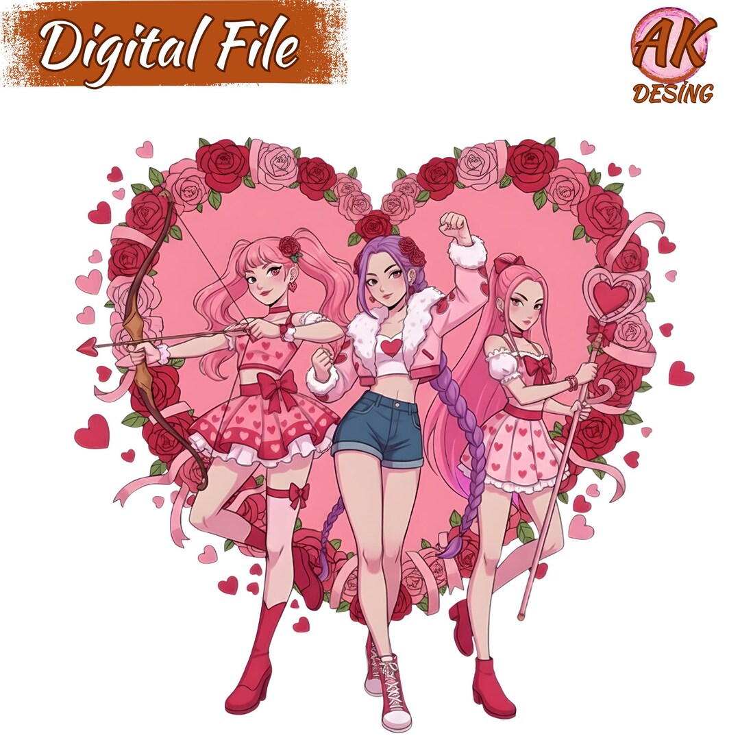Kpop Demon Huntrix Rumi Birthday Custom Png | Digital Download | PNG ...
