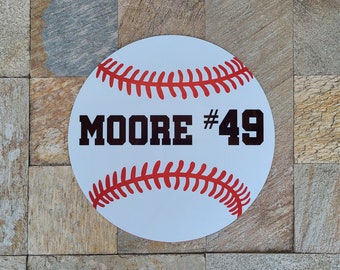 Baseball Yard Sign | Etsy