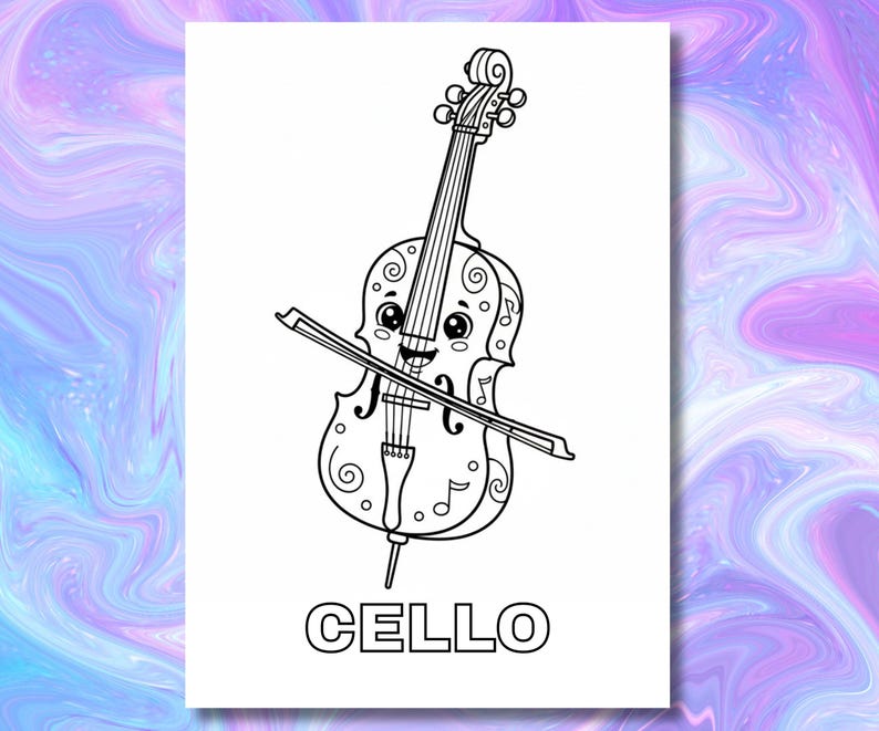 Musical Instruments Coloring Pages | Educational Music Worksheets for ...