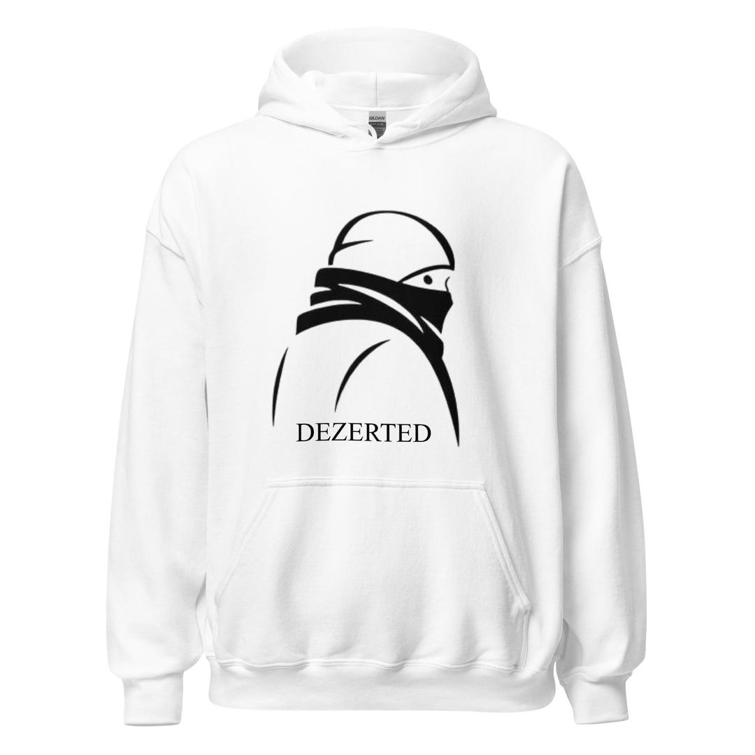 Stealth Ninja Front Logo Hoodie | Clean Minimal Unisex Streetwear ...