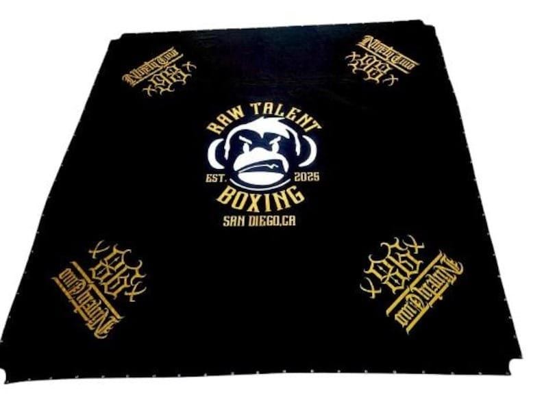 Personalized Professional Ring Canvas | Custom Boxing Wrestling MMA Mat ...