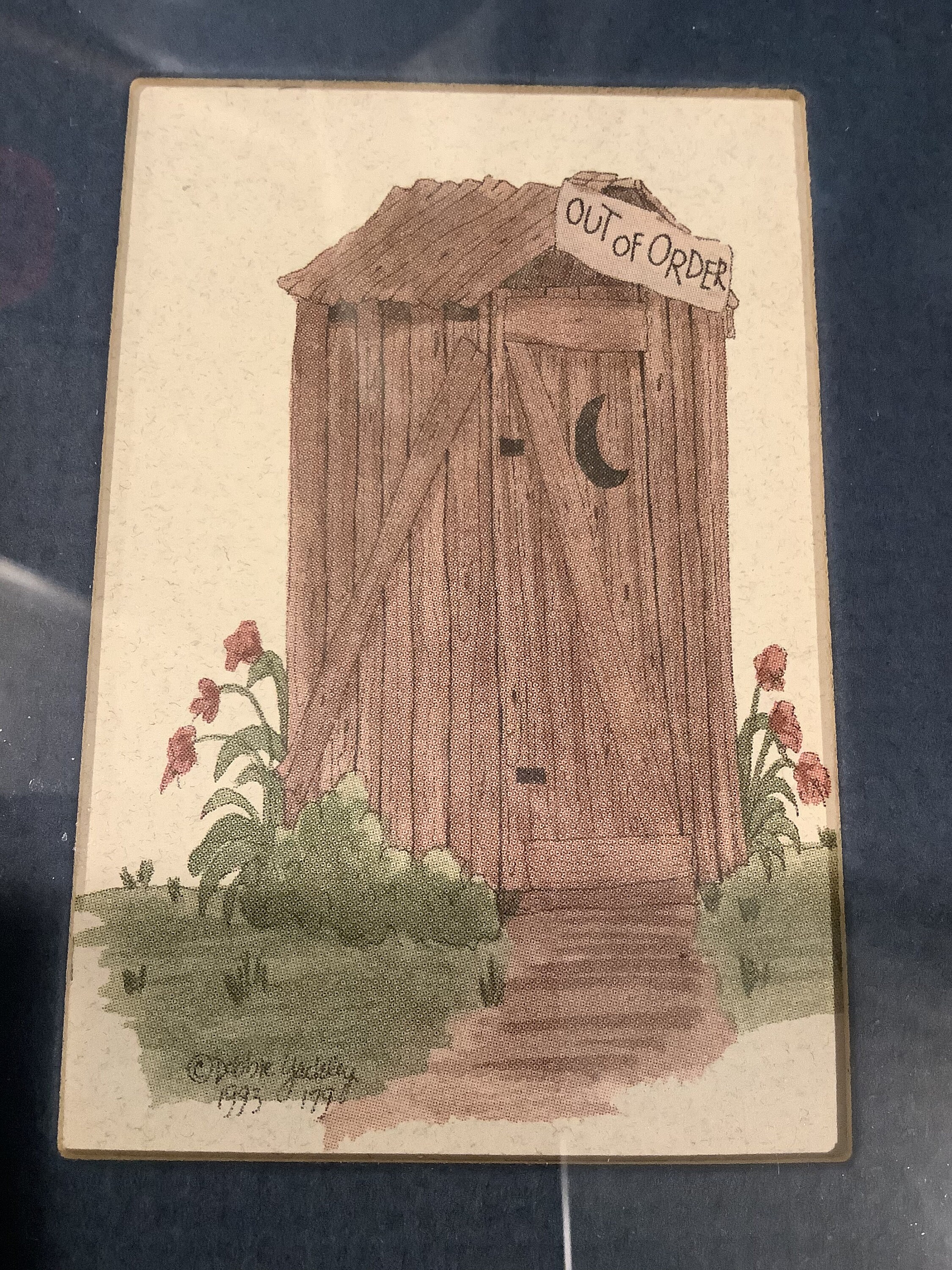 Debbie Yackley Watercolor Prints in Mini Sizes of Three Outhouse Sheds ...