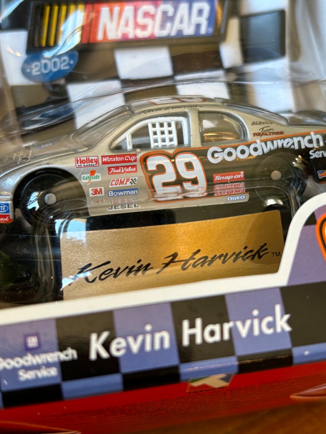 Vintage NASCAR Ornament Number 29 Kevin Harvick, Gift for Dad, Father’s ...