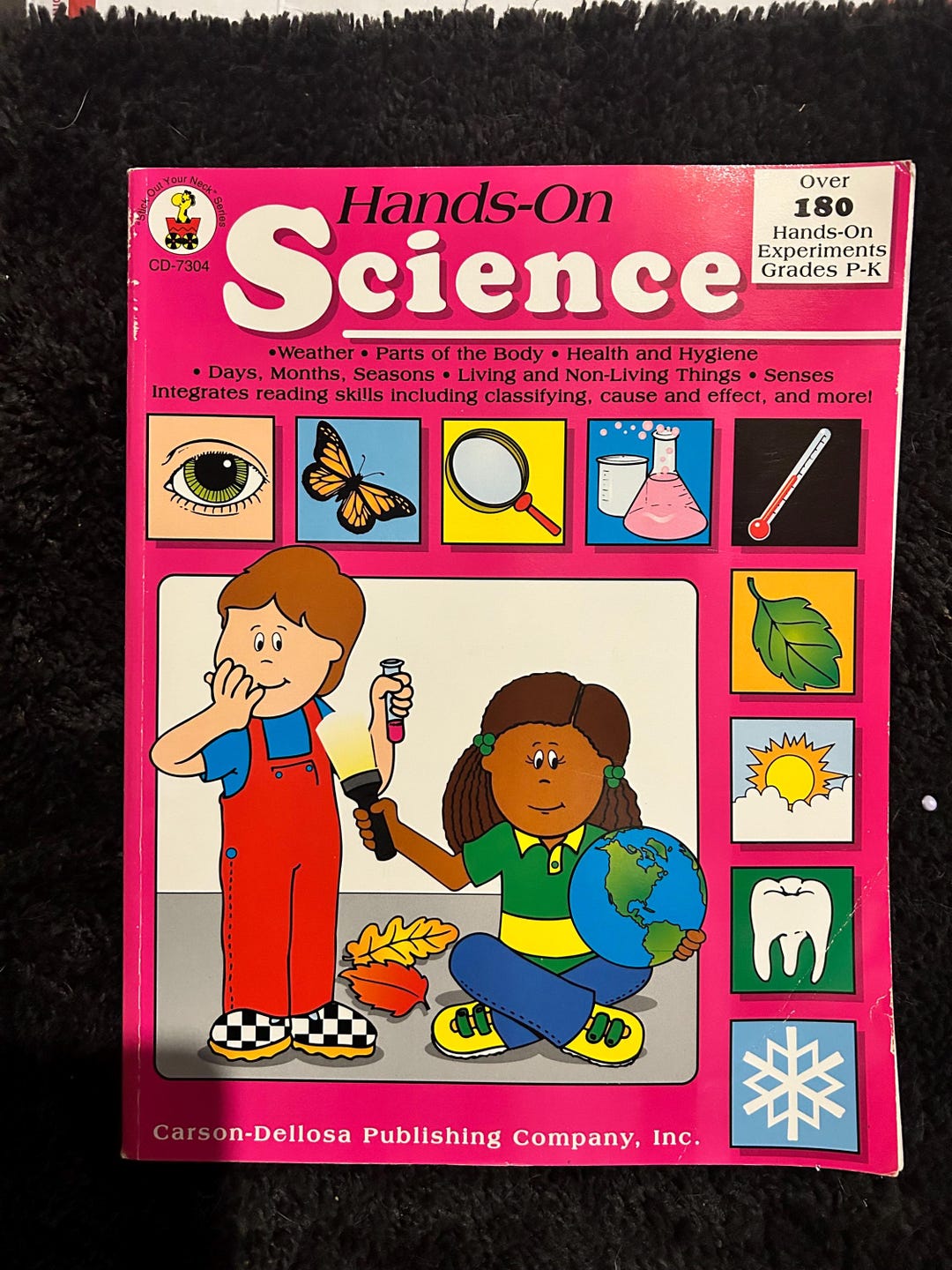 Vintage Hands-on Science Preschool Kindergarten Workbook Teaching ...