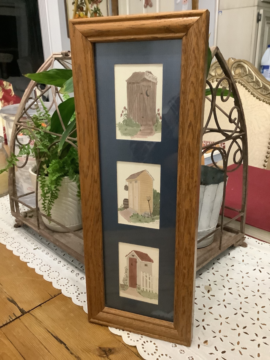Debbie Yackley Watercolor Prints in Mini Sizes of Three Outhouse Sheds ...