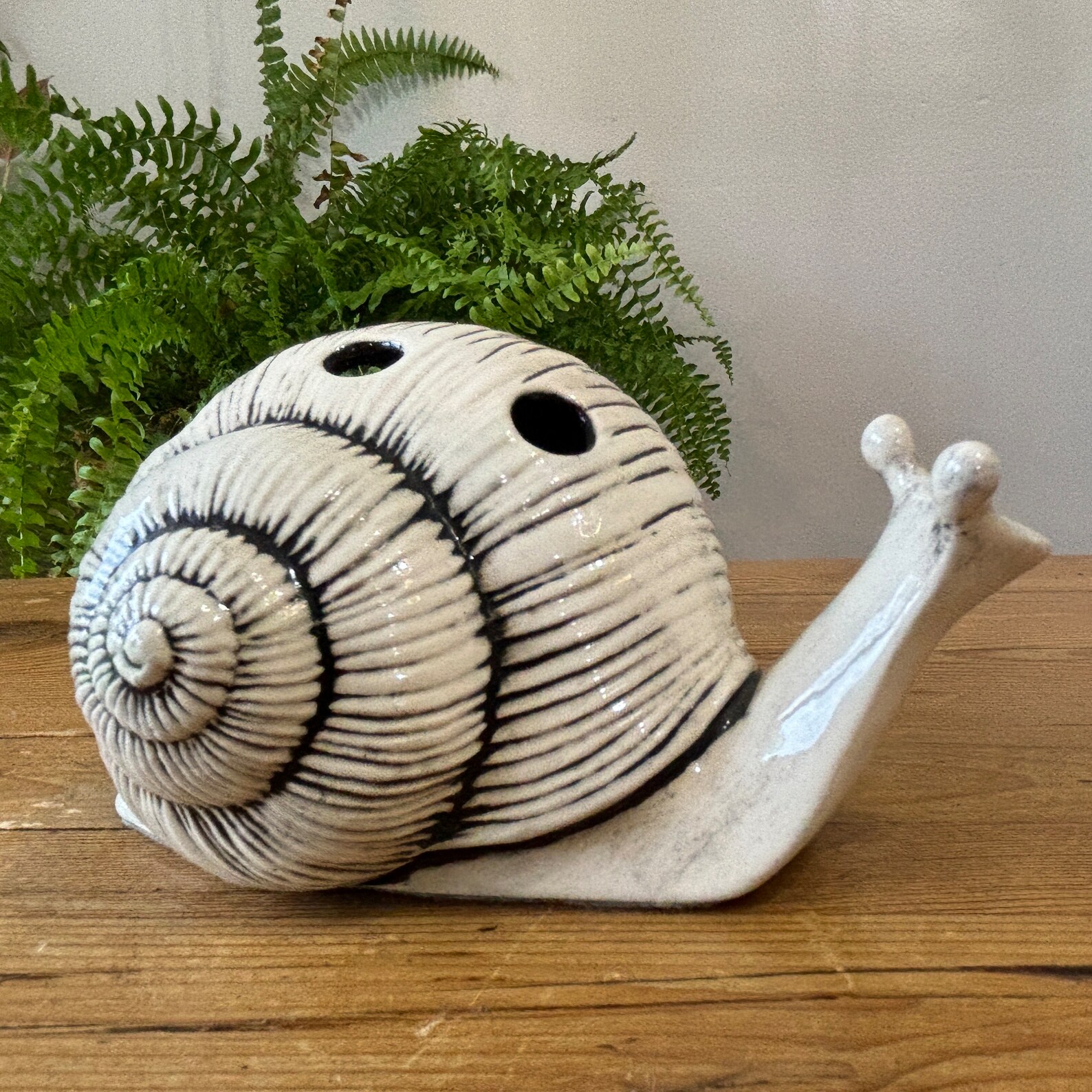 Snail Pencil Holder, Vintage Pencil Holder for Pens, Pencils, Desk ...