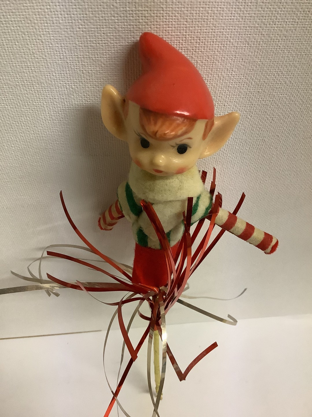 Rare-vintage Elf Plant Pick Tree Ornament Made in JAPAN - Etsy