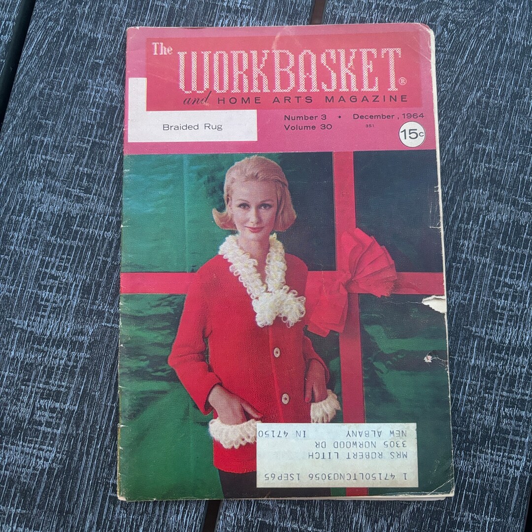 Workbasket Magazine, Vintage Needlework Patterns, Vintage Recipes ...