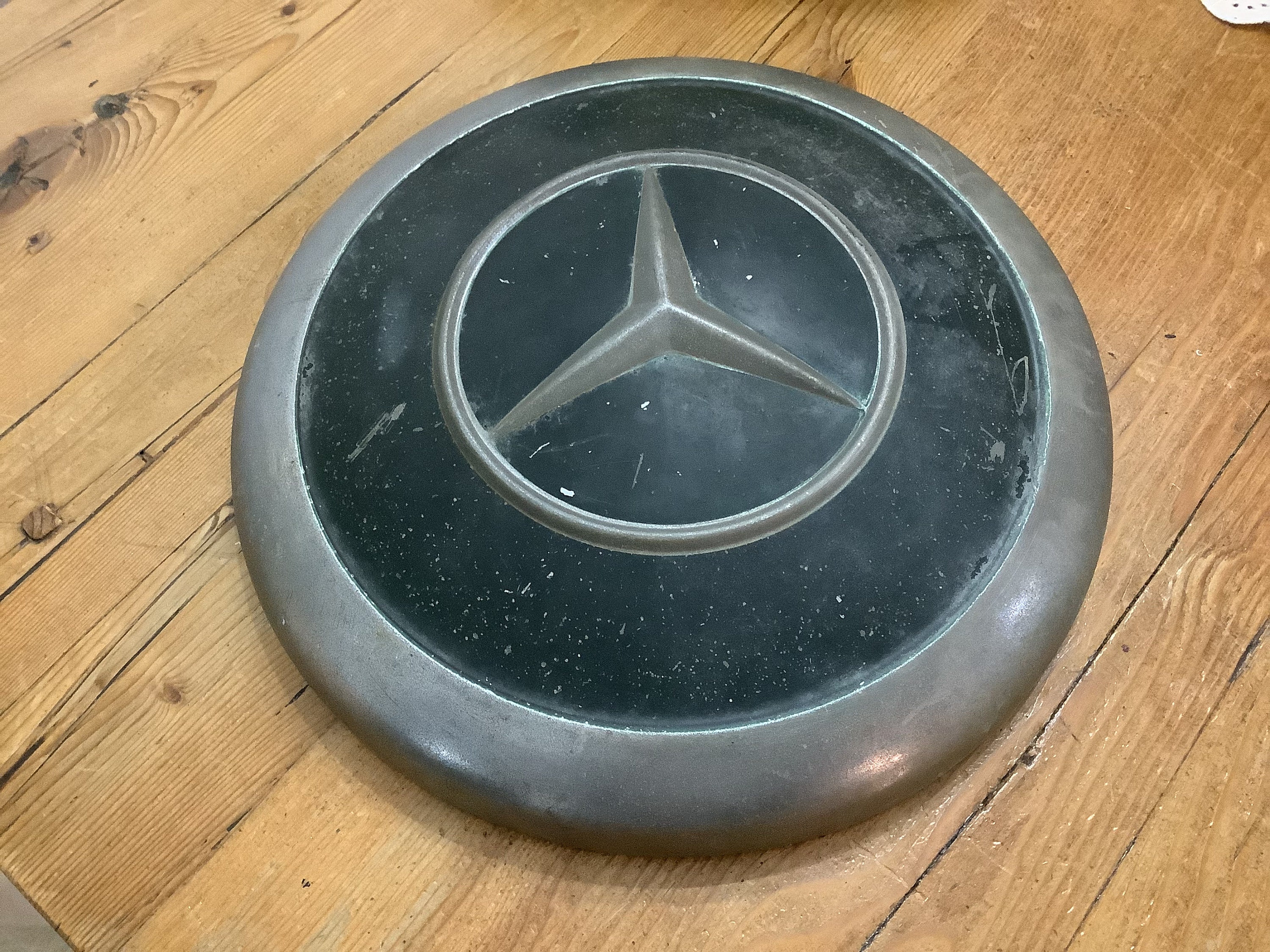 Vintage Mercedes Benz Dog Dish Style Hubcap 9.5” - Etsy