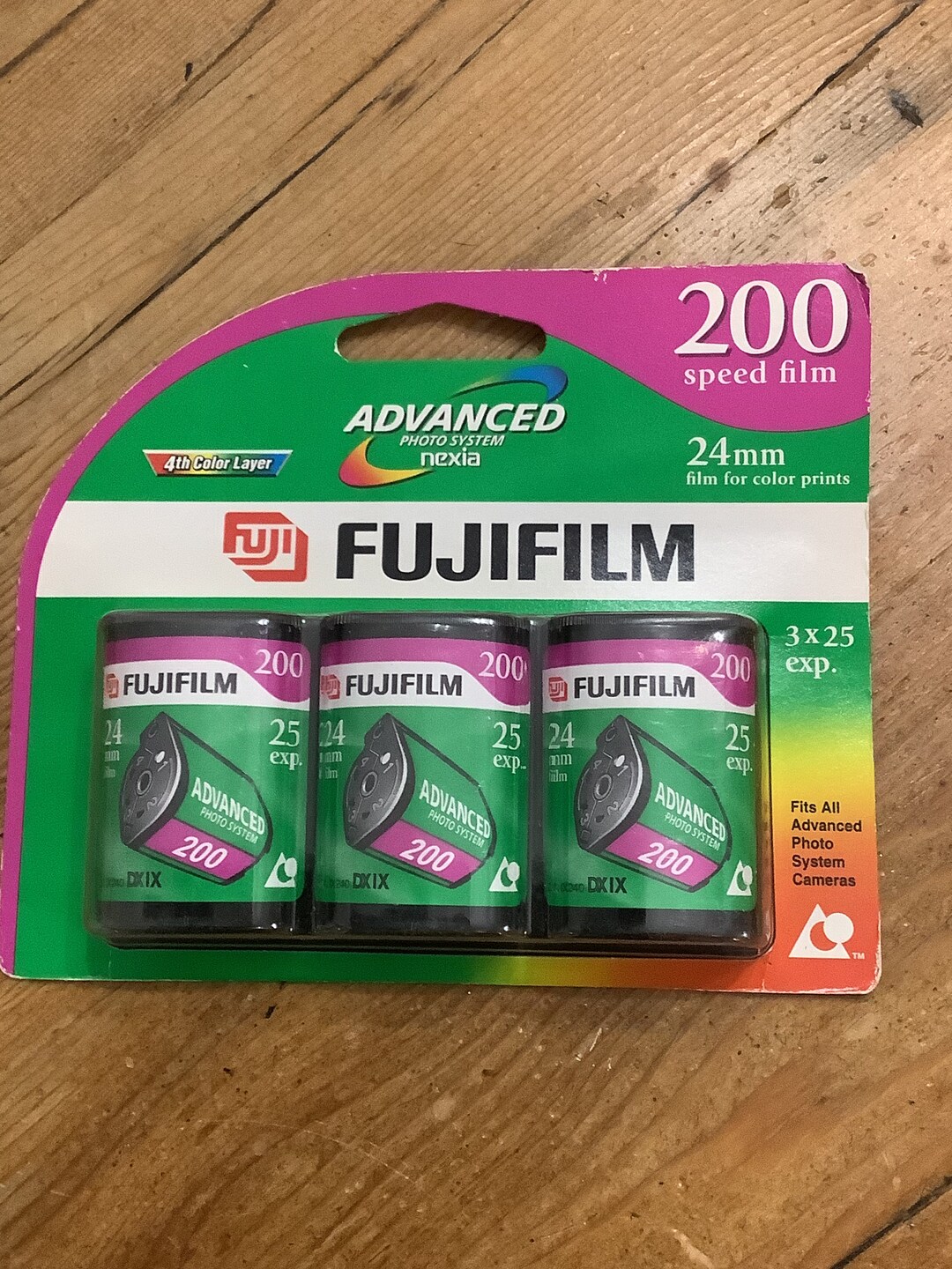 New Old Stock Fugifilm 24mm Camera Photo Film 200 Speed Film, Expire ...