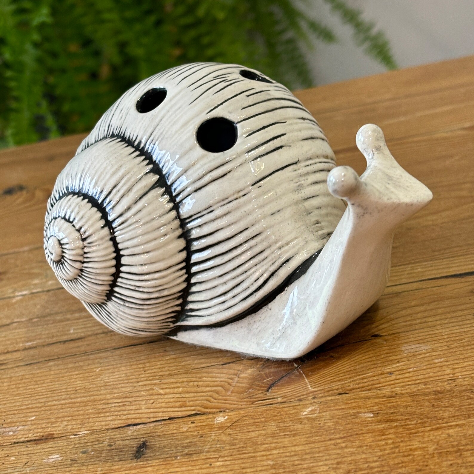 Snail Pencil Holder, Vintage Pencil Holder for Pens, Pencils, Desk ...