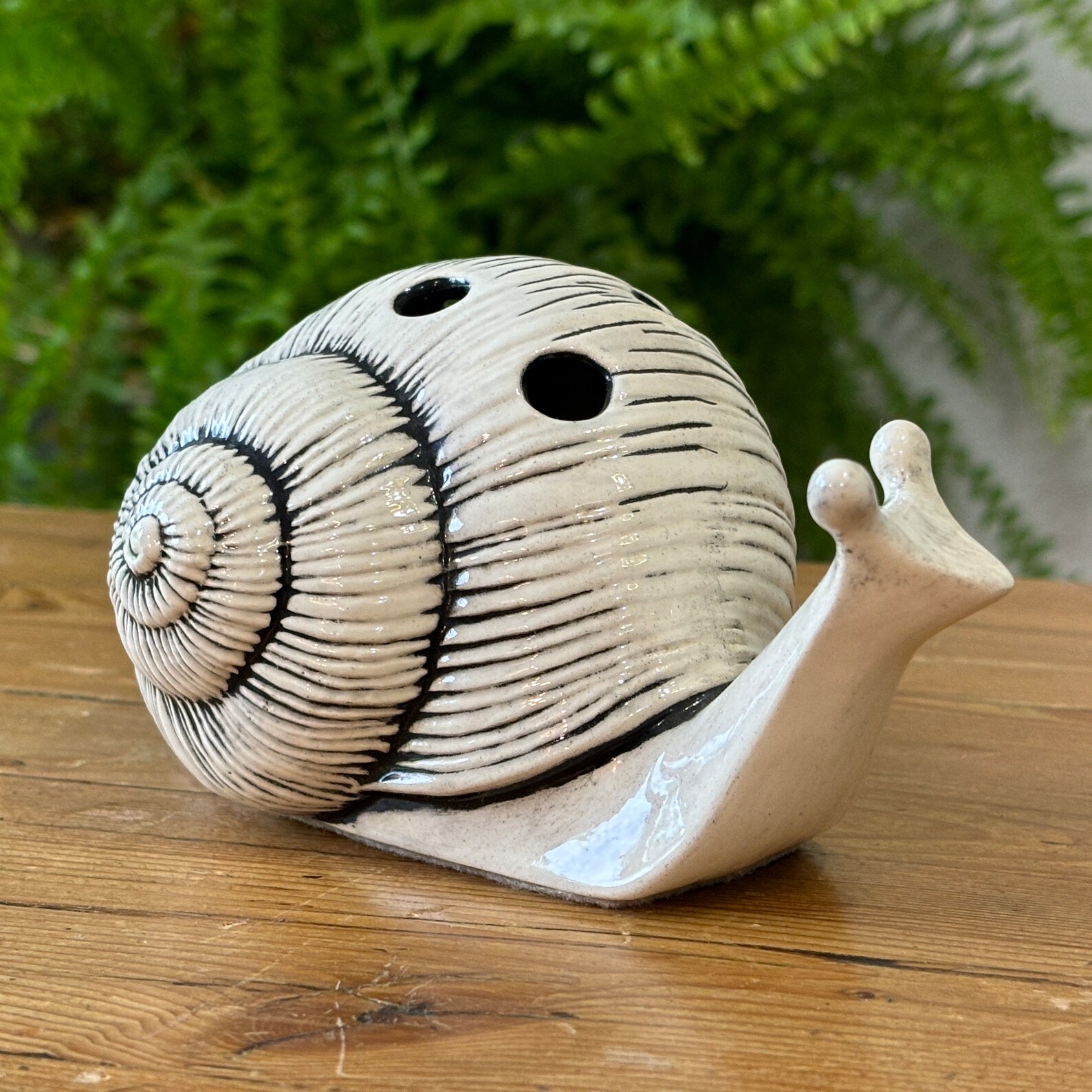 Snail Pencil Holder, Vintage Pencil Holder for Pens, Pencils, Desk ...