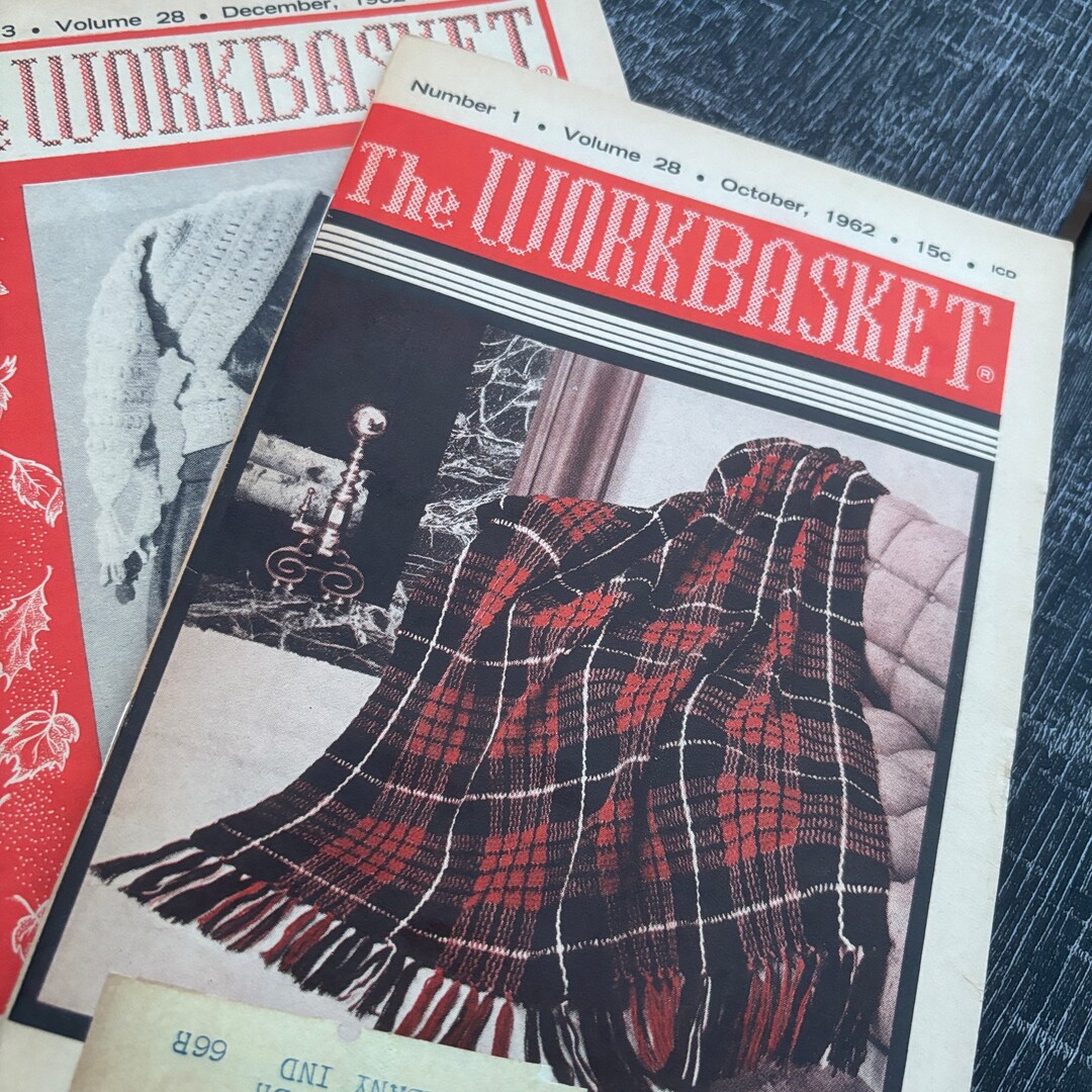 Workbasket Magazine, Vintage Needlework Patterns, Vintage Recipes ...