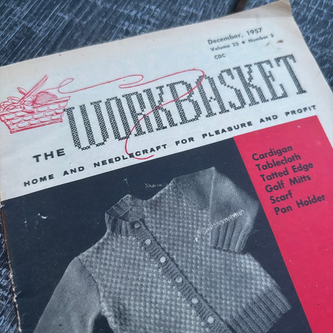 Workbasket Magazine, Vintage Needlework Patterns, Vintage Recipes ...