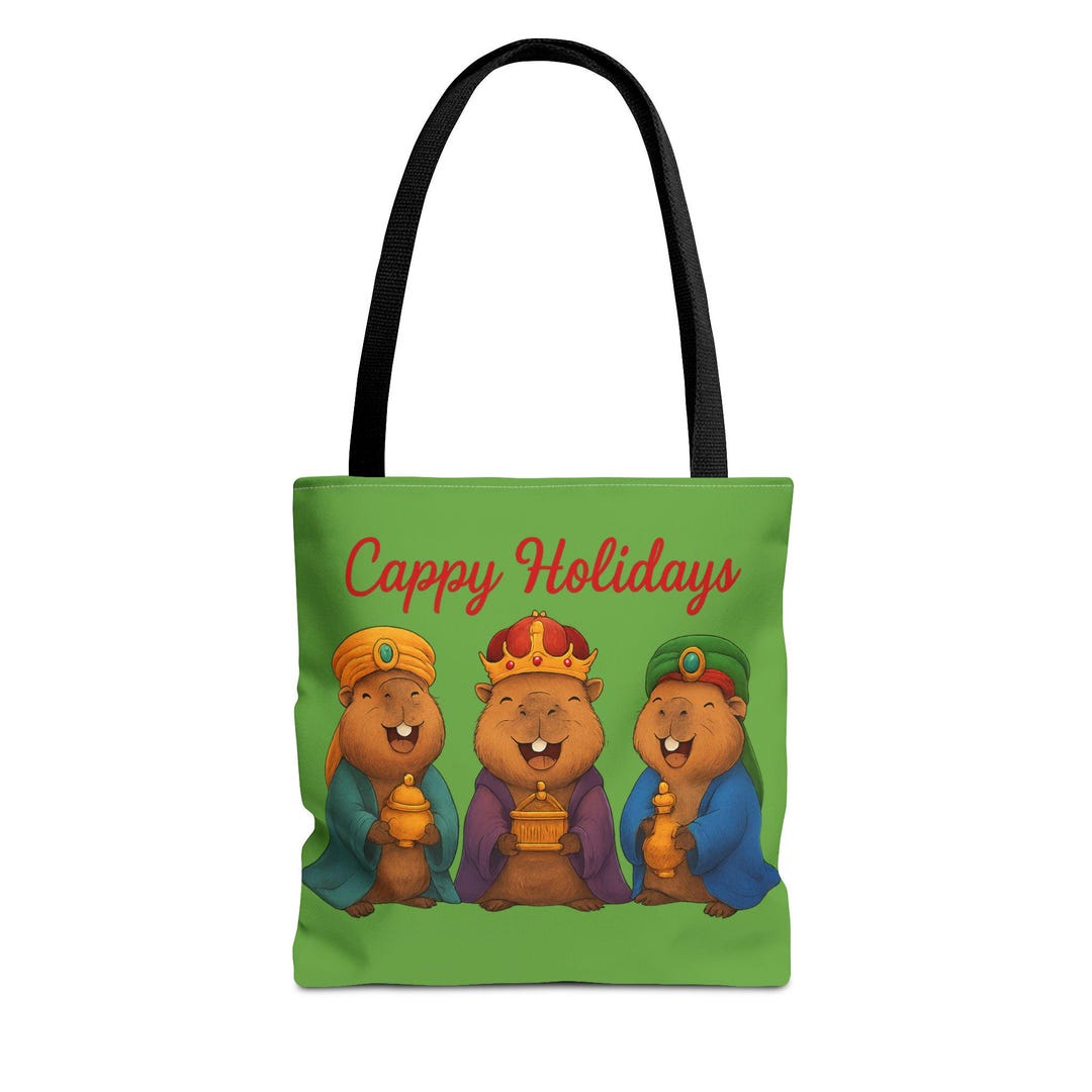Cappy Holidays Three Kings Illustration Tote Bag | Holiday Nativity ...