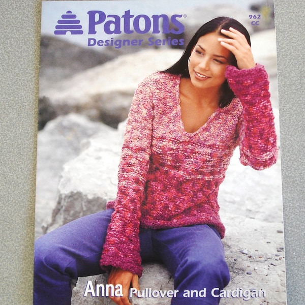 Patons Knit Pattern - Etsy