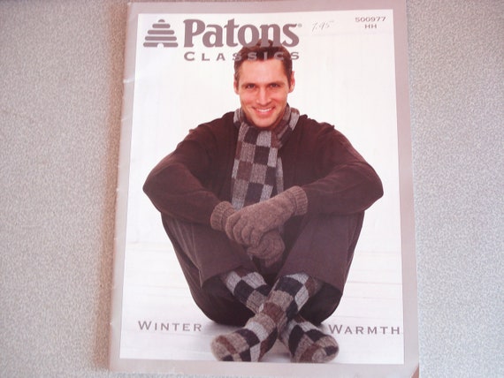 PATONS CLASSICS Knitting Booklet Issue 500977 Winter Warmth. - Etsy
