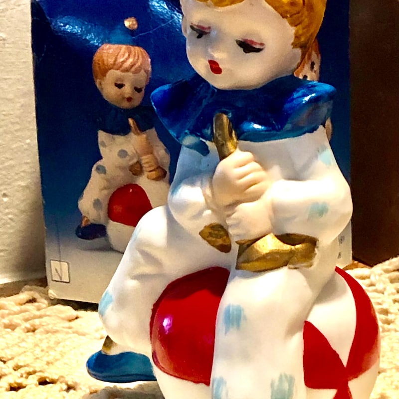 Clown Figurines Collection - Etsy