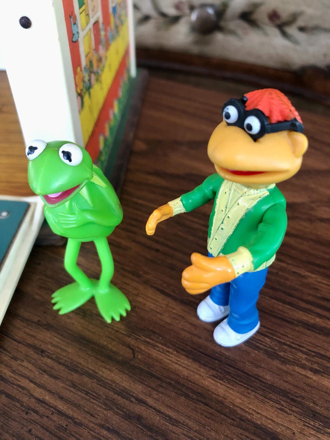 Muppet Show Stick Puppets Kermit the Frog and Scooter Fisher Price - Etsy