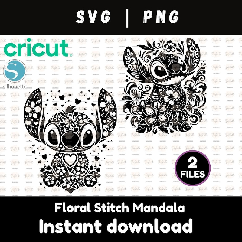 Stitch Mandala Svg Files - Etsy