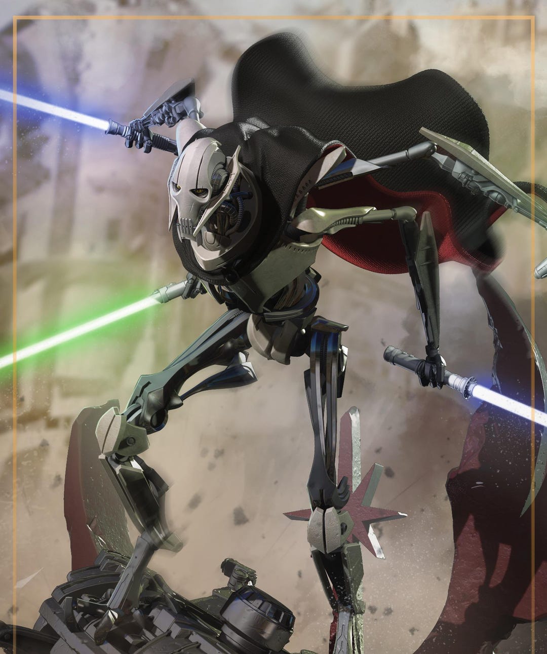 General Grievous From Star Wars - 3D STL File | Resin Stl File | FDM ...