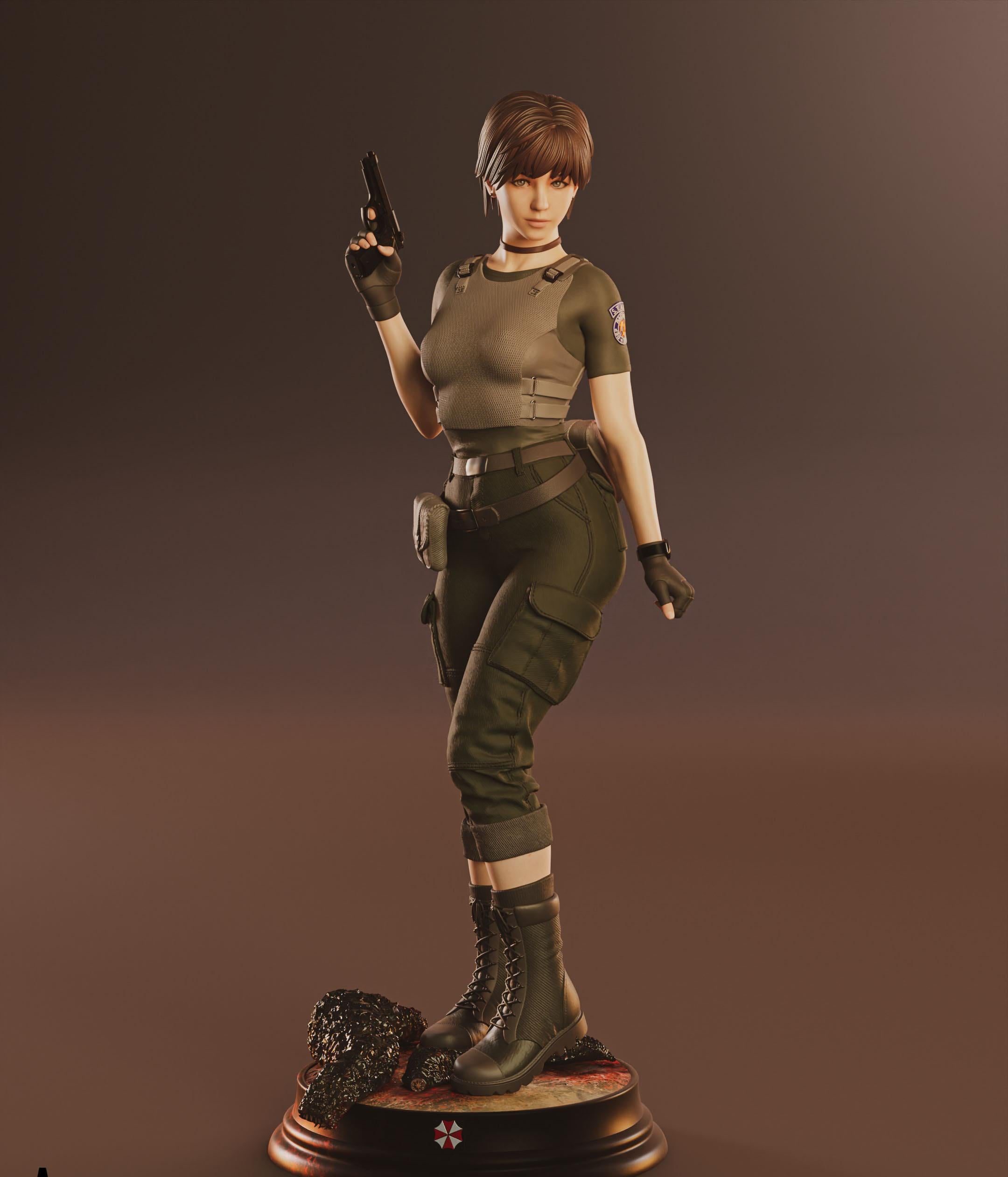 Rebecca Chambers From Resident Evil 3d Stl File Resin Stl File